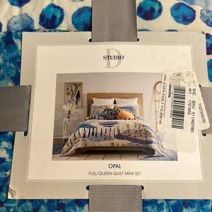 studio D | Bedding | Studio D Opal Reversible Quilt Mini Set | Poshmark